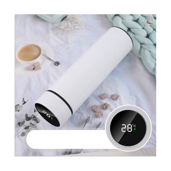 Quality 2023 Custom Logo Led Temperature Display Business Smart Drinkware Vacuum Water Bottle for sale