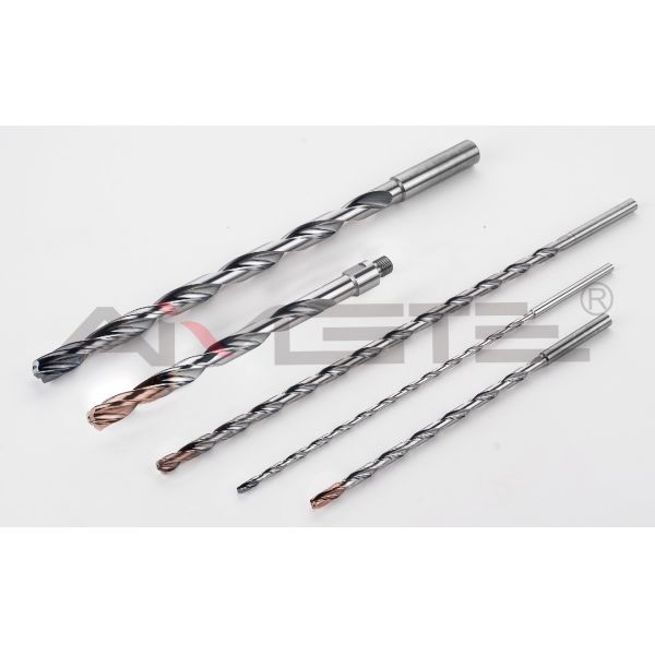 Quality Spiral Flute Type Carbide Precision Drill Featuring 45 Degree Helix Ideal for for sale