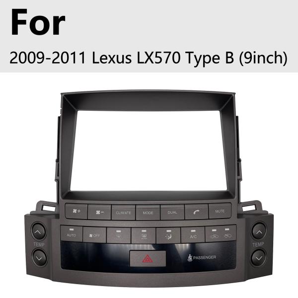 Quality 9 Inch Android Auto Unit For 2009-2011 Lexus LX570 Middle Configuration for sale