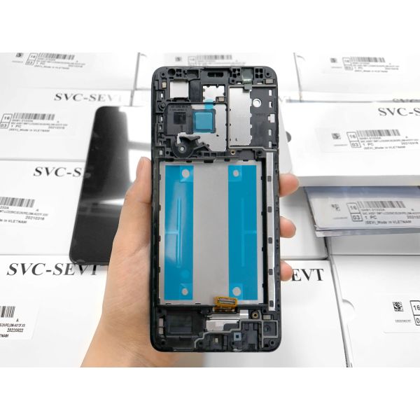 Quality A013 LCD Display With Frame For A013 Original Service Pack LCDS A01 Core Mobile for sale