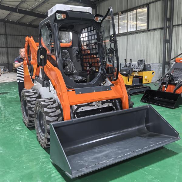 Quality High Operating Efficiency Mini Track Skid Steer Loader with Attachments Maximum for sale