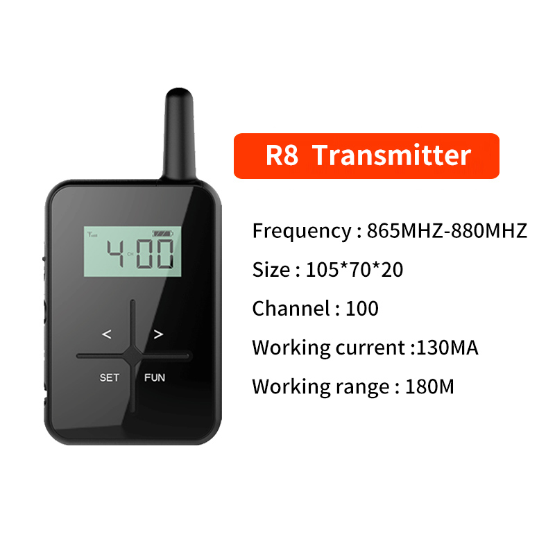 audio guided tour transmitter picture