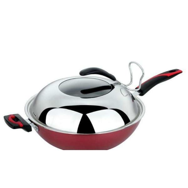 Quality Home Kitchen Non Stick Cookware Set With Tempered Clear Glass Lid Durable for sale