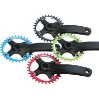 Quality Bicycle Crankset 104BCD 152mm Non-integral crank/disc 32/34/36/38t in Black/Blue for sale