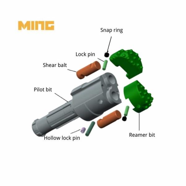 Quality 155mm MRE115 Overburden Concentric Casing Drilling System With DHD340 Hammer for sale