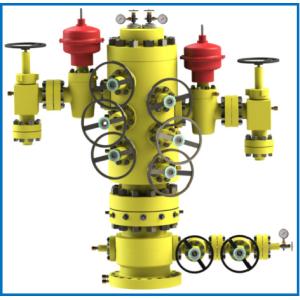 Quality API 6A Stainless Steel Wellhead Christmas Tree In Petroleum for sale