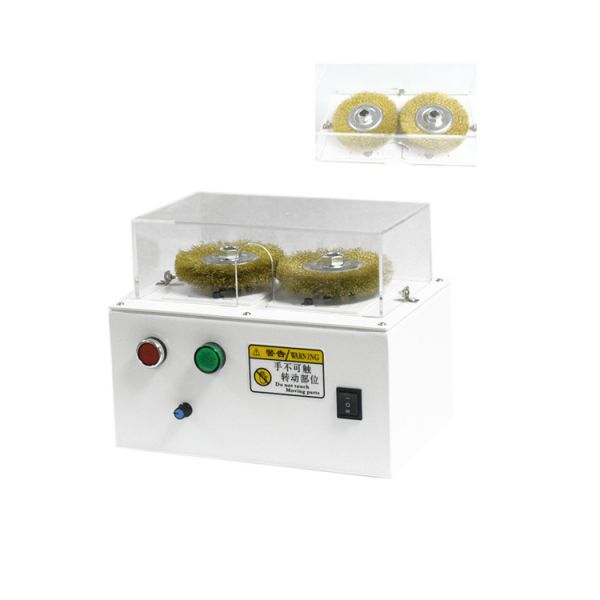 Quality ISO9001 AC220V 50 / 60HZ Electric Wire Brush Machine for sale