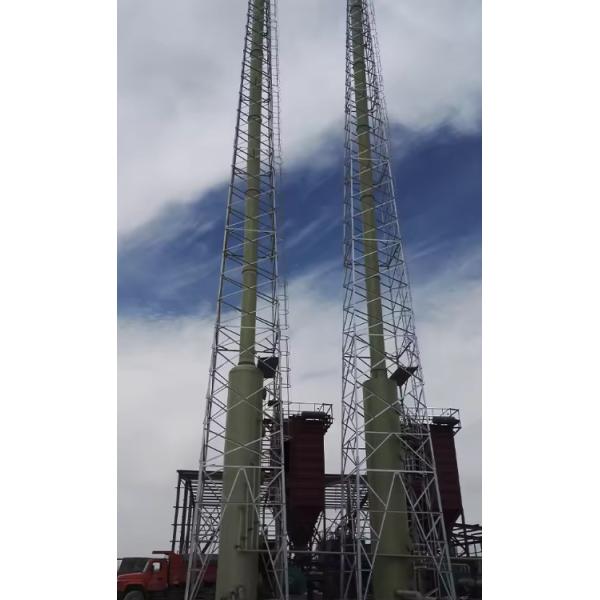 Quality Wear Resistant And Temperature Resistant FGD FRP Pipe Frp Chimney Customized for sale