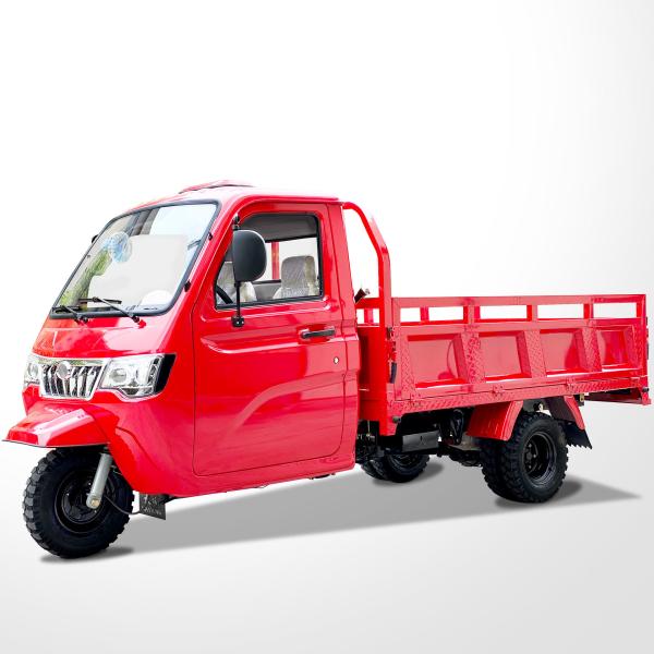 Quality Front Drum Rear Drum Brake System Tricycle Motorized Motor Tricycle with Closed for sale