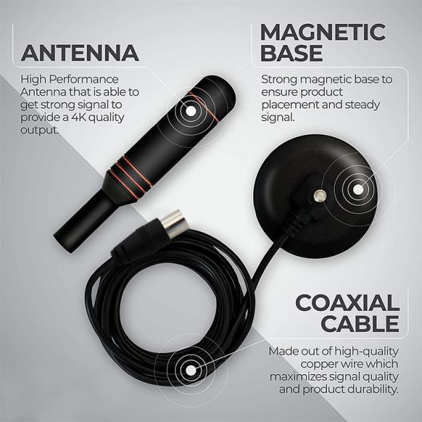 Quality 470~862MHz Amplified TV Antenna for sale