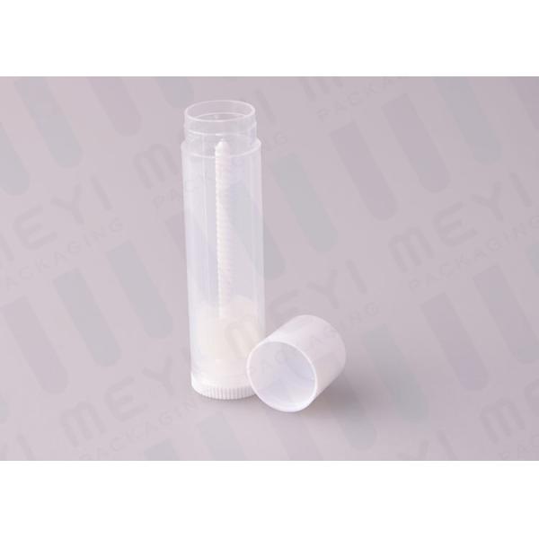 Quality 5g Round Cute Colorful Clear Lip Balm Containers With Custom Logo Printing for sale