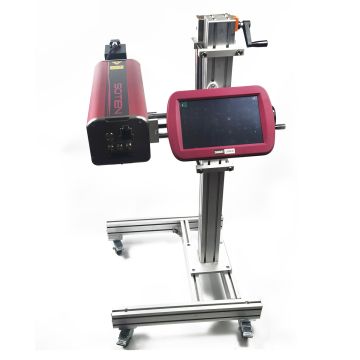 Quality Production Line CO2 Laser Marking Machine Printing 30W 10.6μm 63Hz For Plastic for sale