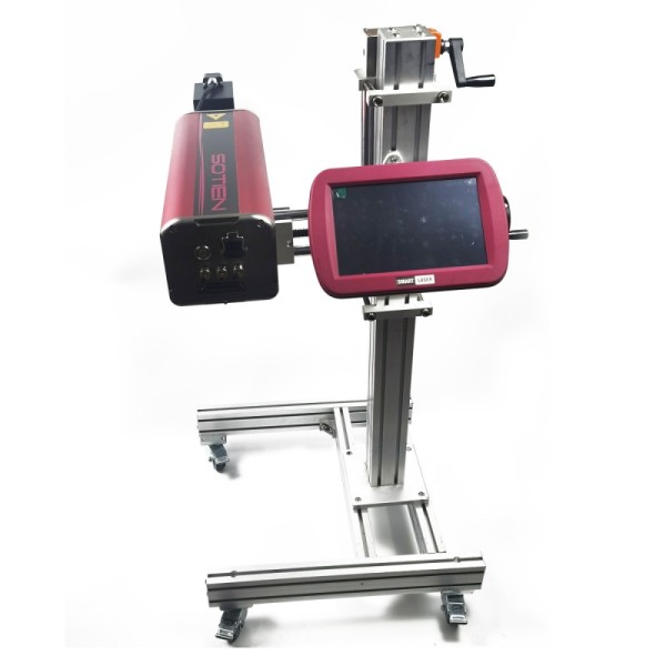 Quality Production Line CO2 Laser Marking Machine Printing 30W 10.6μm 63Hz For Plastic for sale