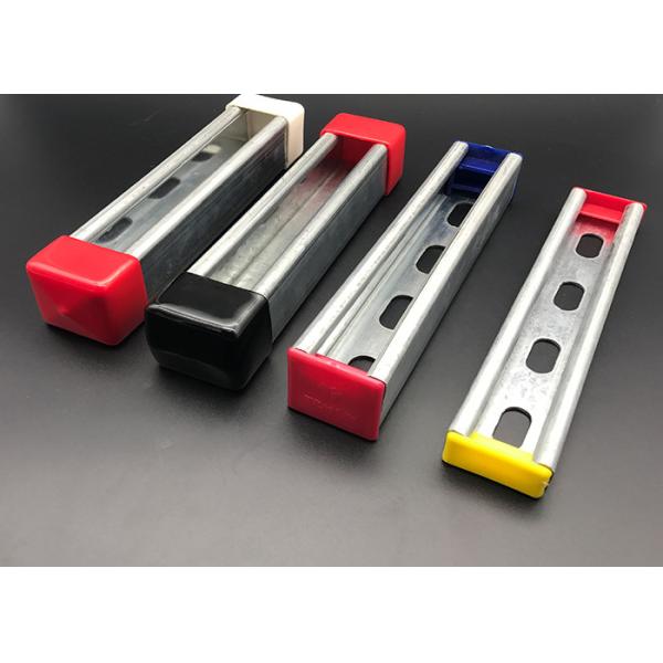 Quality Yellow 41x41 41x21 Square Strut Channel End Cap Cover for sale