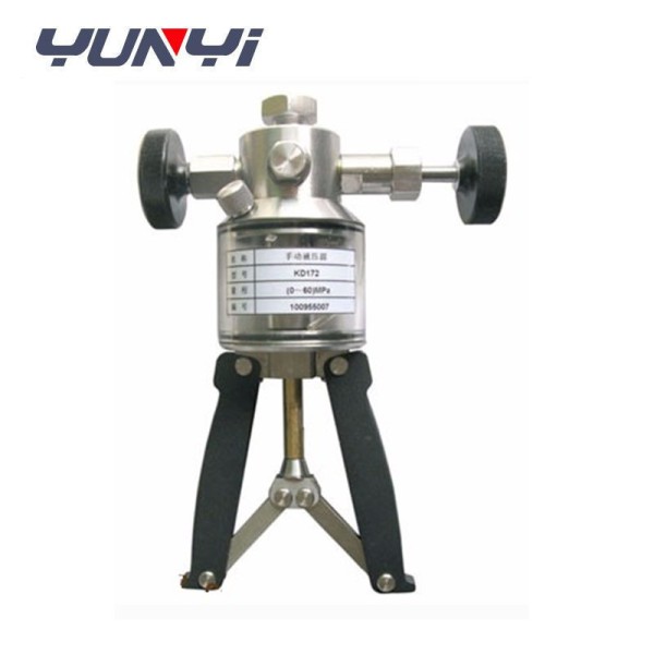 Quality Industrial Pressure Hand Pump with 3V DC Power Supply and Signal Output 0.5-4.5V 1-5V 0-5V for sale