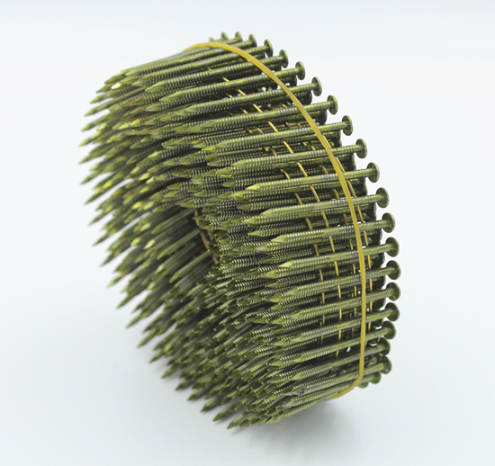 2.3*65mm 16 Degree Galvanized Wire Welded Coil Ring Nails