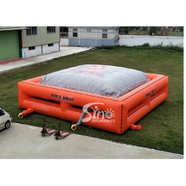 Quality Custom size outdoor big inflatable jump air bag for BMX stunt challenge for sale