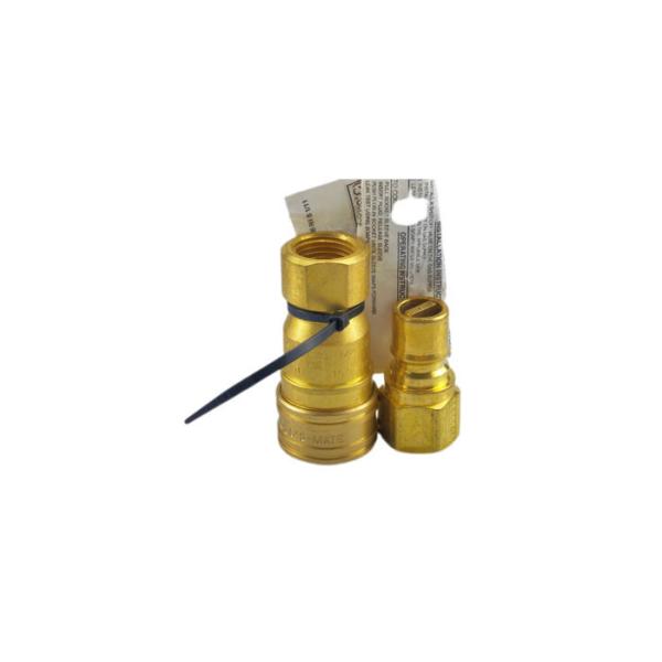 Quality 3000PSI Thread To Connect Tubular Valve Brass Coupling for sale