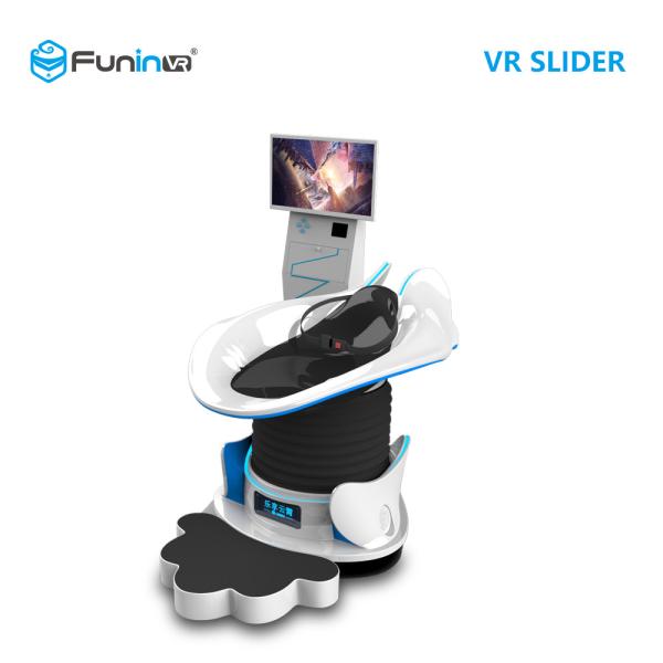 Quality Double Seats Arcade Game VR Slide / VR Shooting Machine For Fun for sale