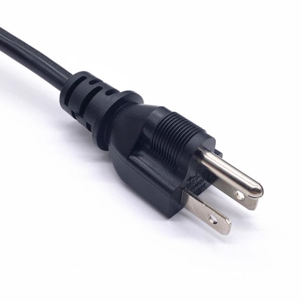 Quality Japan AC Power Extension Cord 3 Prong With VCTF 3 * 0.75mm 2 Wire Type for sale