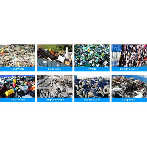 Quality Automatic Waste Shredder Machine Industrial Solid Waste Shredder Solid Waste for sale