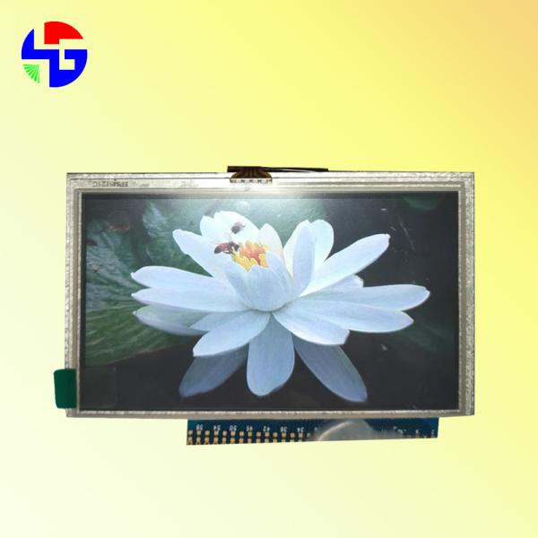 Quality Supe Resolution 800x480 TFT Resistive Touch Screen 5.0 Inch RGB Interface for sale