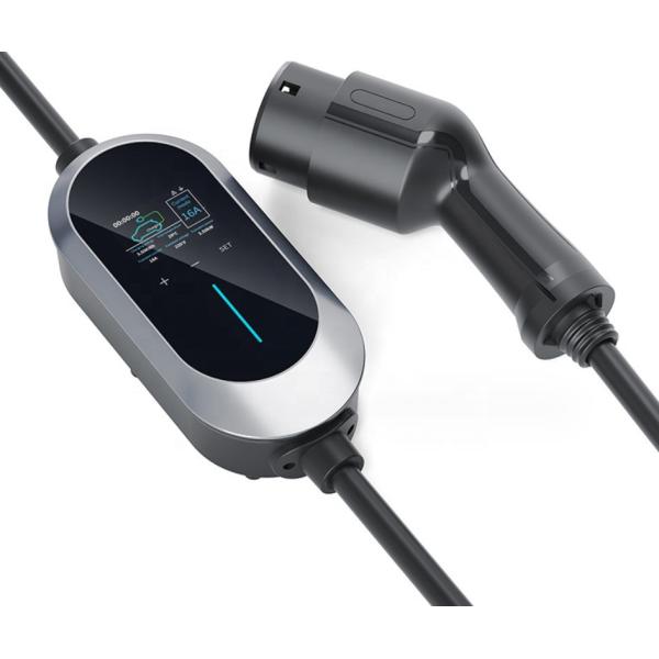 Quality Portable Mobile Mode2 EV Charger Charging Station 16A 250V Charging Cable ABS for sale