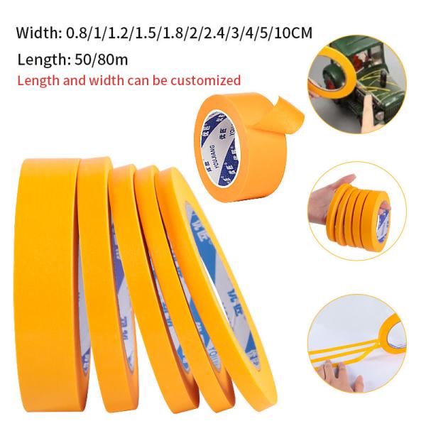 Quality Automotive Painting Shield Protection Washi Masking Paper Tape with Custom for sale