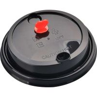Quality 62mm/78mm/90mm/115mm Coffee Lid for White/Black PP Plastic Sipper Lids Cover of for sale