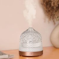 Quality Glass Water Tank And Glass Cover Aroma Diffuser With Led Light▕ DN-851 for sale