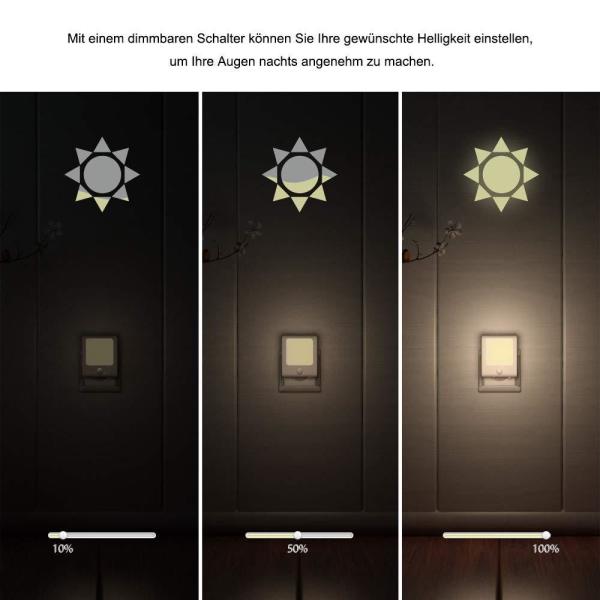 Quality EMC 0.5W Dimmable Motion Sensor Light for sale