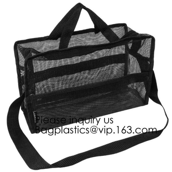 Quality Nylon Mesh Net Cosmetic Bag, Mesh Make Up Bag,Eco -friendly material cosmetic mesh bag ,PVC mesh bag for sales in USA for sale