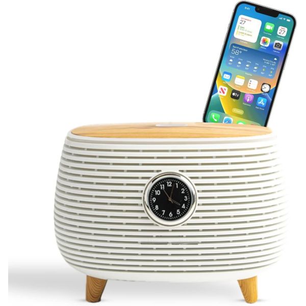 Quality Intelligent Smart Multifunctional Essential Oil Aroma Diffuser with Time Clock Display and Music Play for Home Office Spa Yoga for sale