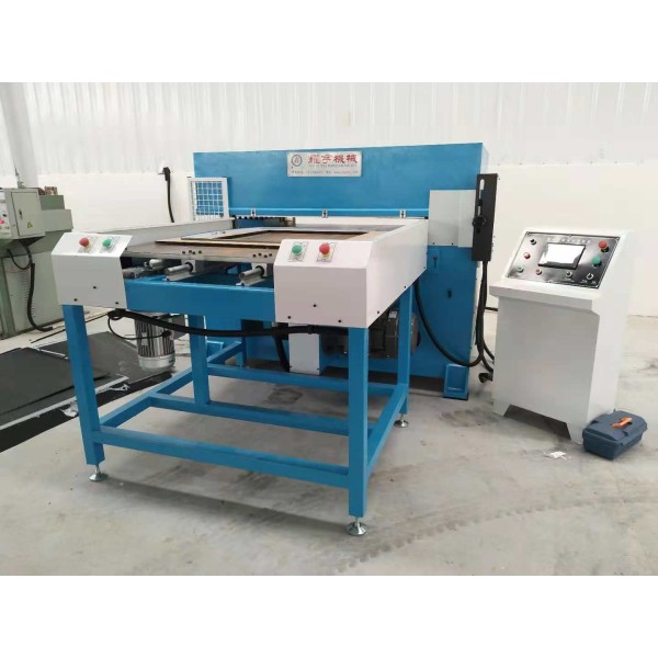Quality Automatic Single Side Feeder Hydraulic Die Cutting Machine For EVA / Foam for sale