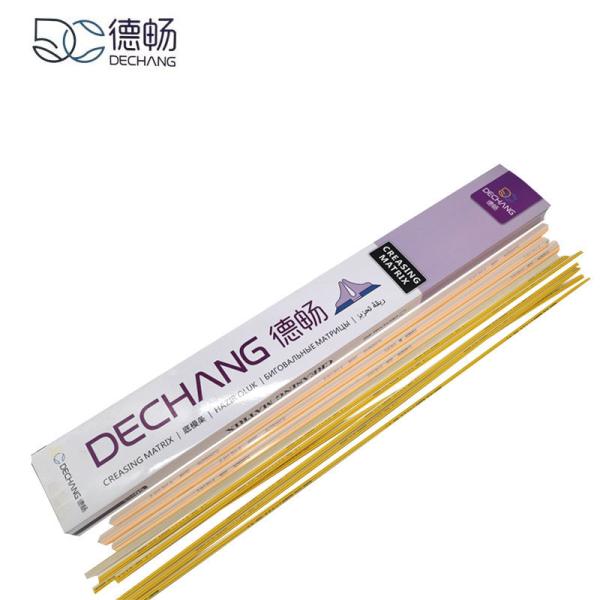 Quality Plastic Reverse Creasing Matrix For Die Cutting Adhesive PVC Base creasing for sale