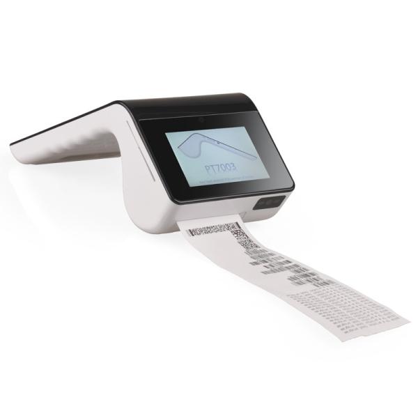 Quality Thermal Cellphone POS MPOS System Terminal 4G WIFI TOUSEI PT7003 for sale