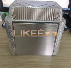 Quality Odorless Food Packaging Aluminium Foil Container 100% Recyclable for sale