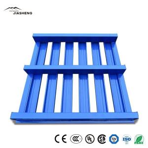 Quality Double Faced Foldable Steel Pallet Metal Transport Pallet Conductive Insulation for sale