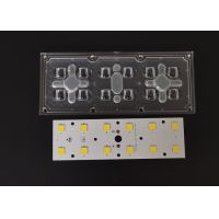 Quality 12-In-1 7070 SMD LED Street Light Module Outdoor Lighting Lens With 158x103 Degree for sale