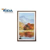 China Intelligent Wireless Picture Frame , Wooden Material Electronic Photo Album factory