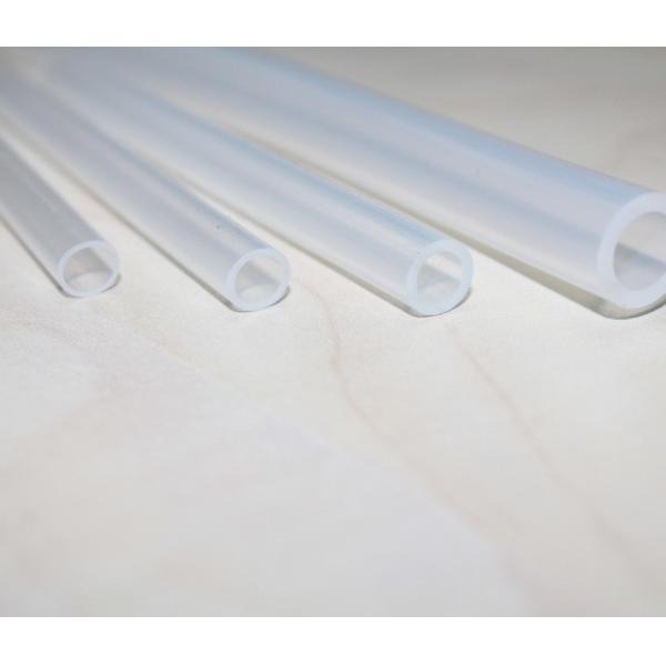 Quality Platinum Cured Silicone Tubing Chemical Compatibility , High Temperature Flex for sale