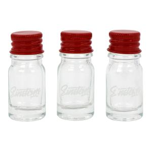 Quality Leakfree Mini Clear Glass Bottle with Metal Lid for Liquid Oil Cosmetics for sale