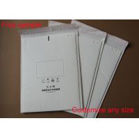 Quality Shock Resistant Poly Bubble Mailers , Bubble Mailer Envelope With White Color for sale