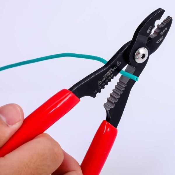 Quality Compact Electricians Wire Stripping Plier Cutters 4 In 1 Multi Purpose for sale