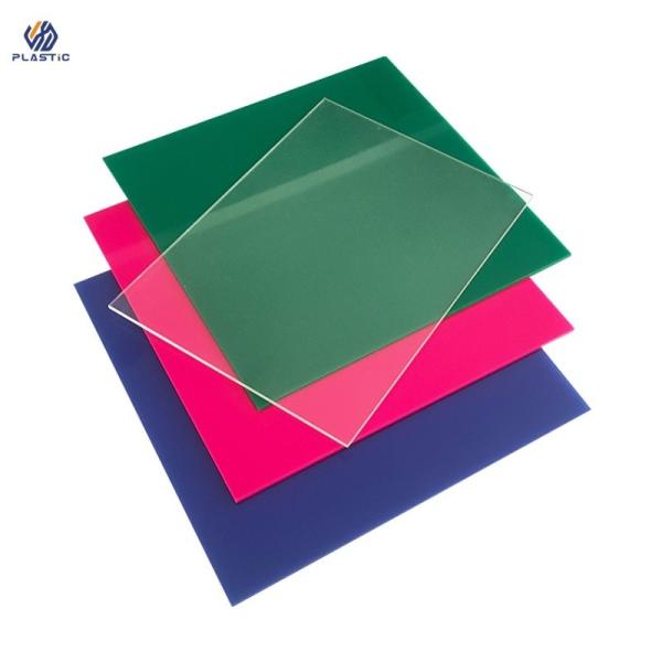Quality 0.8-20mm Thickness Acrylic Extruded Board UV Resistance Custom Sizes for sale