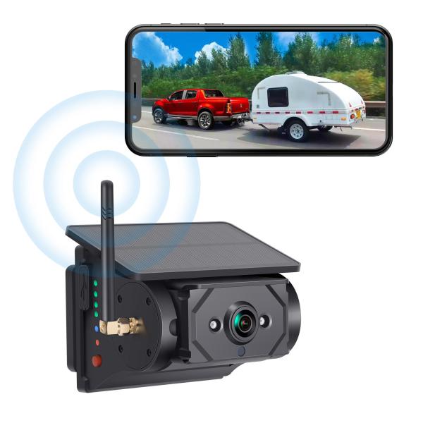 Quality Solar Powered WiFi Backup Security System Waterproof CCD Image Sensor Dash Cam for sale