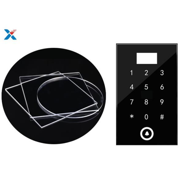Quality Custom Scratch Resistant Acrylic Sheet Anti Fingerprint for sale