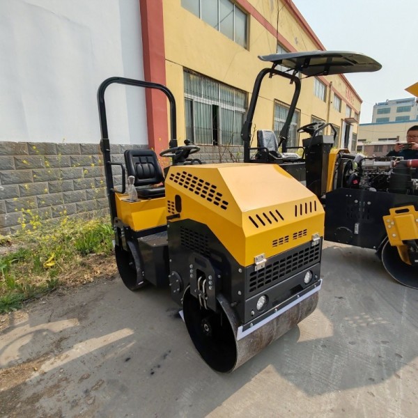 Quality Full Hydraulic Road Roller Compactor with Double Drum Diesel Engine Road Roller for sale