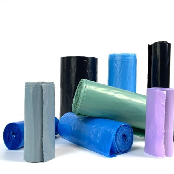 Quality Custom Order Accepted HDPE/LDPE Star Sealed Plastic Garbage Bags for Secure for sale