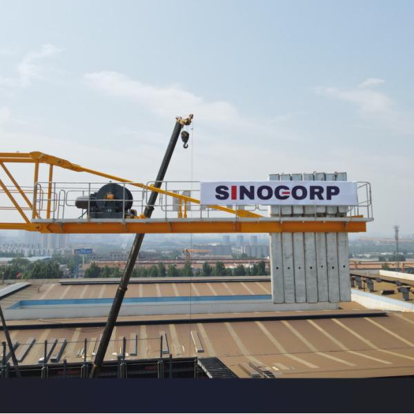 Quality Travelling Luffing Tower Crane 8 Ton topless for sale